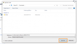 Confluence Seiten exportieren | Anleitung