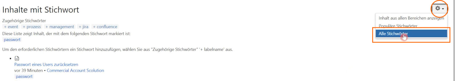 Confluence Label hinzufügen - Anleitung